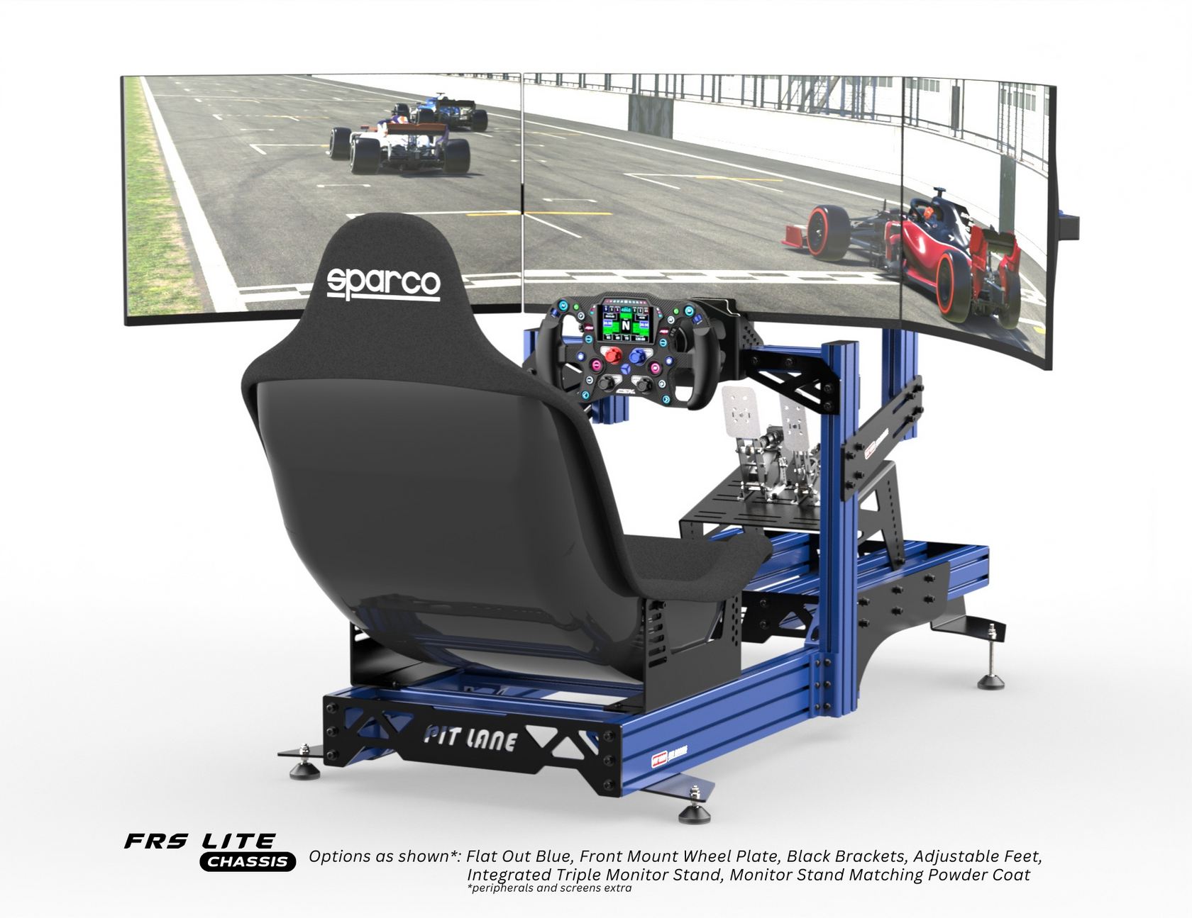 Pit Lane Sim Racing - FRS Lite Formula Simulator Cockpit
